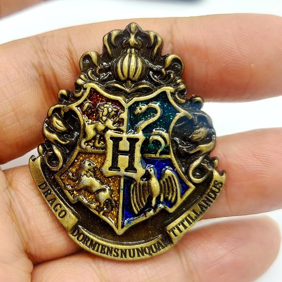 Warner Bros. | Other | Harry Potter Pins Crests Hogwarts Buttons Magic Wizarding World | Poshmark